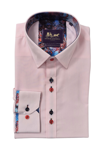 Arthur & Russel PSH-764 Shirt in Pink – Rat Race