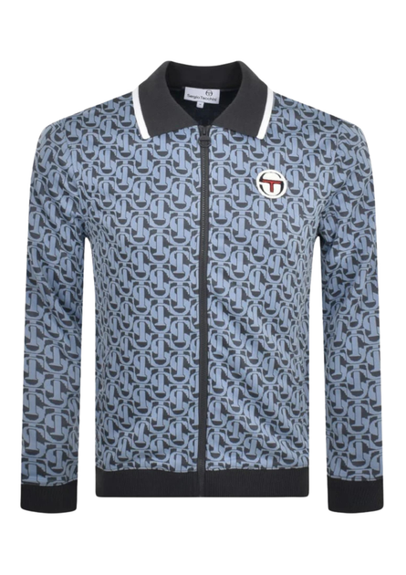 Sergio Tacchini Perry Track Top in Celestial Blue / Quiet Shade – Rat Race
